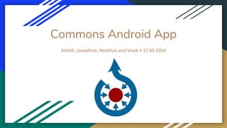 Wikimedia Commons android app overview | PPTX | Web Development | Internet