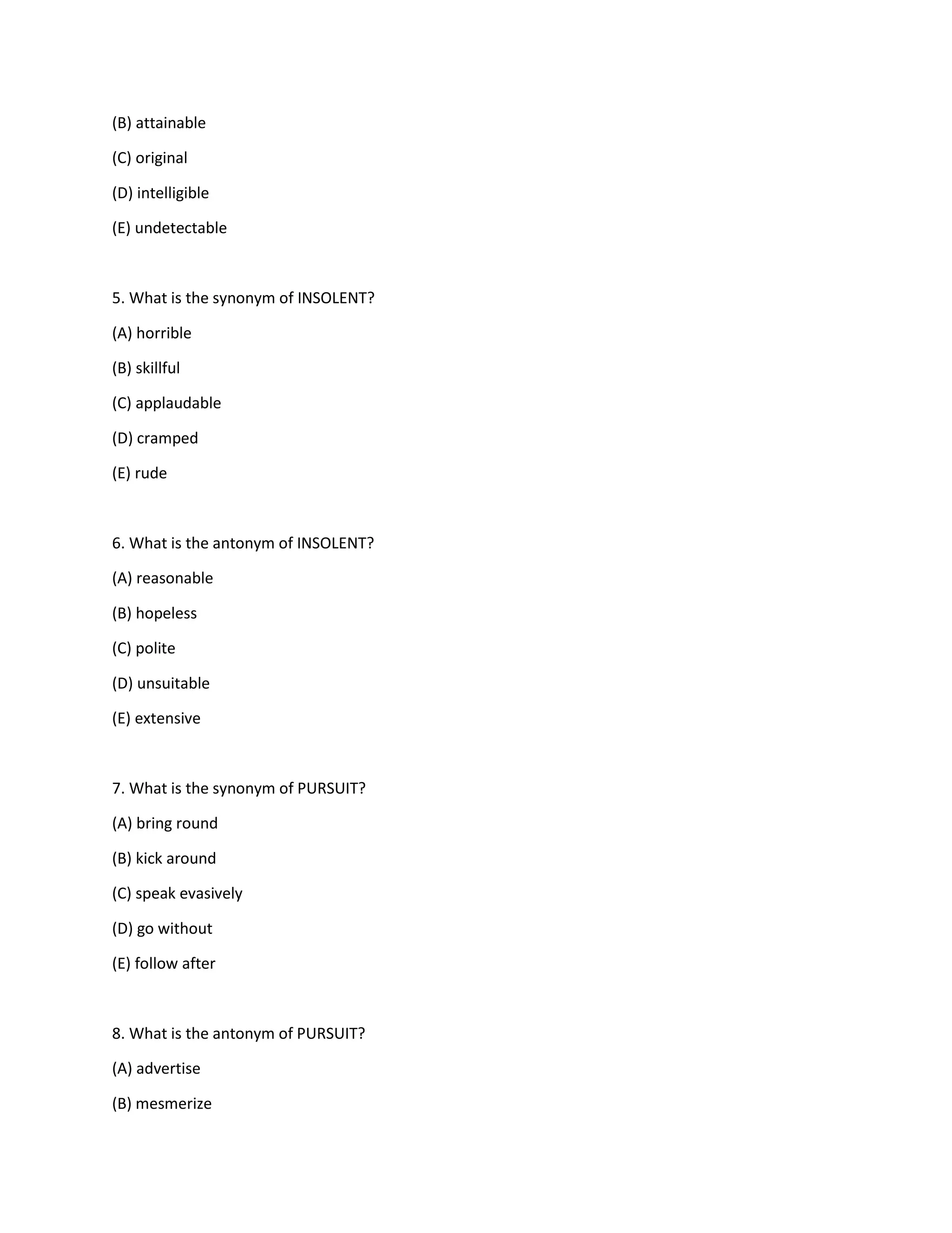 Gre Words Flashcards | PDF