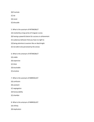 Common Sat Words | PDF