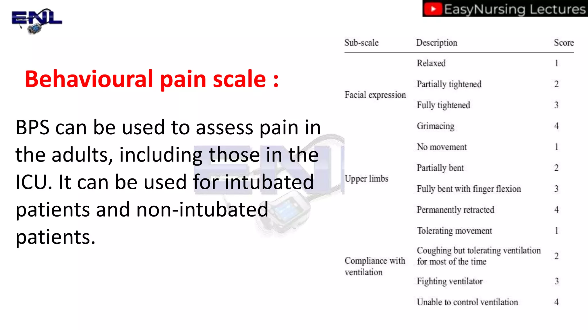 Common scales for Assesment/Treatment | PPTX