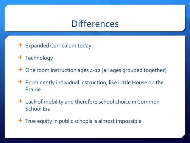 Slideshow: The Common School Movement | PPT