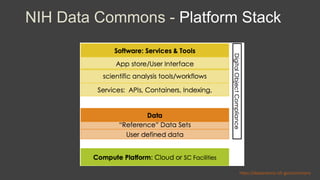 The NIH Commons: A Cloud-based Training Environment | PPTX | Cloud Computing | Internet