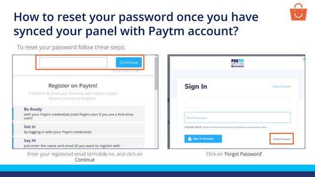 Common seller Paytm login English | PPT | Free Download