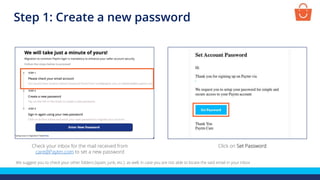 Common seller Paytm login English | PPT | Free Download