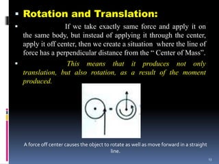 Common Sense Mechanics JC | PPTX