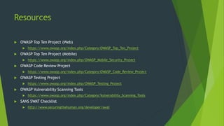 Common Sense Security Framework | PPT