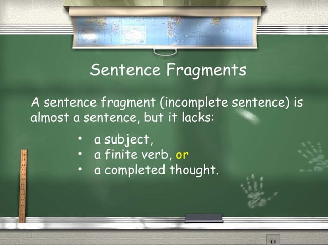 Common sentence errors | PPT