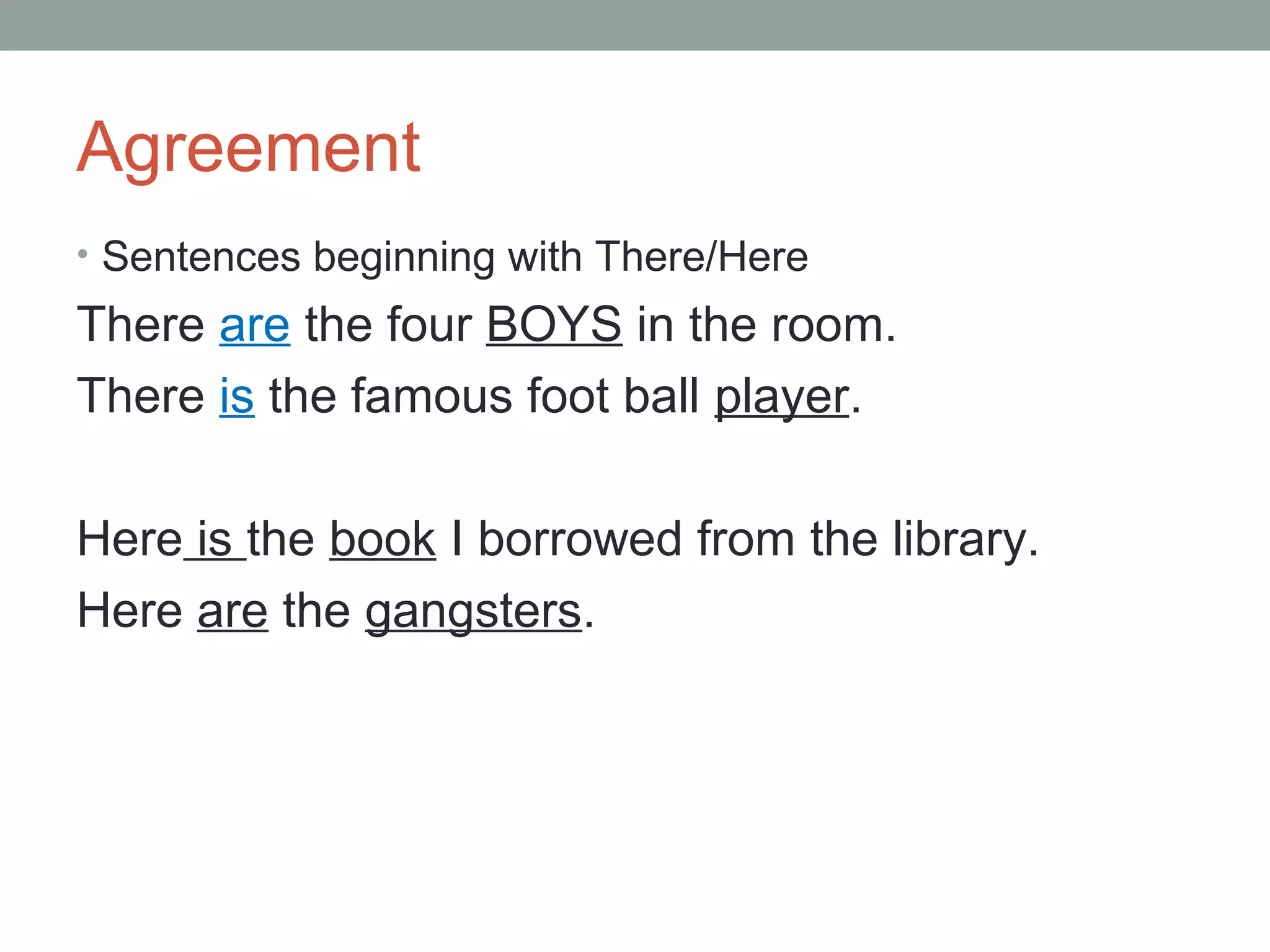 Common Sentence Faults or Errors and how to correct them | PPT