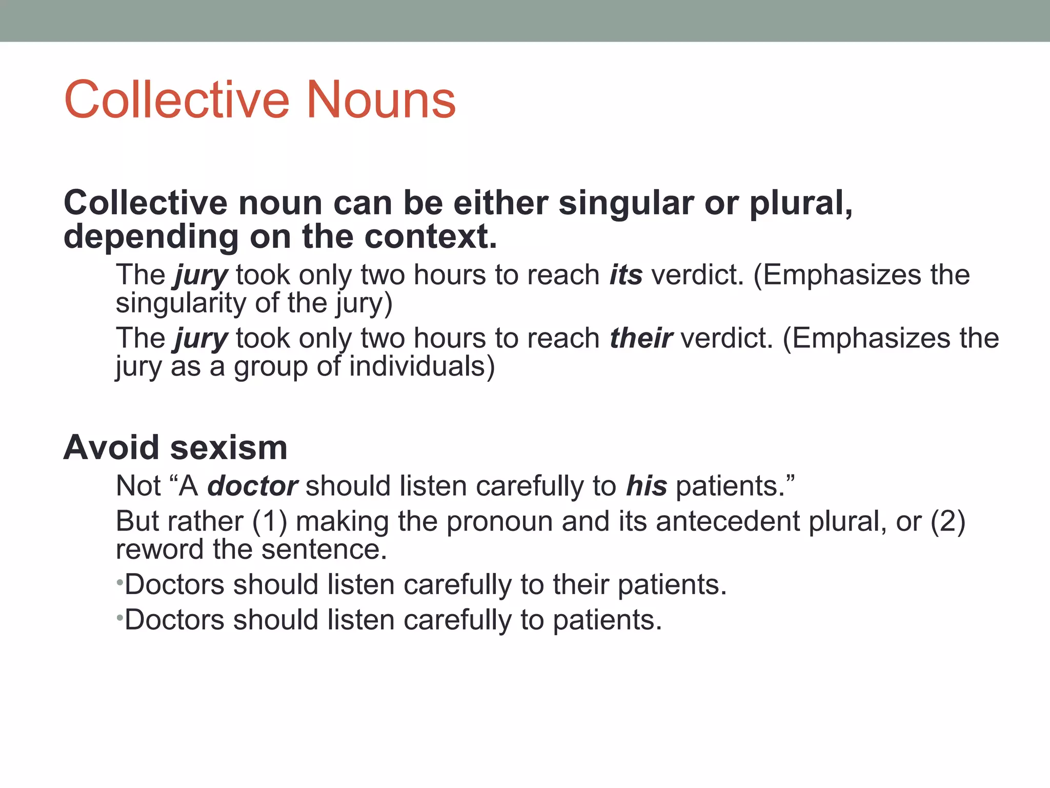 Common Sentence Faults or Errors and how to correct them | PPT