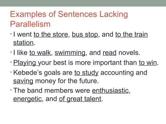 Common Sentence Faults or Errors and how to correct them | PPT