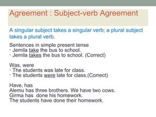 Common Sentence Faults or Errors and how to correct them | PPT