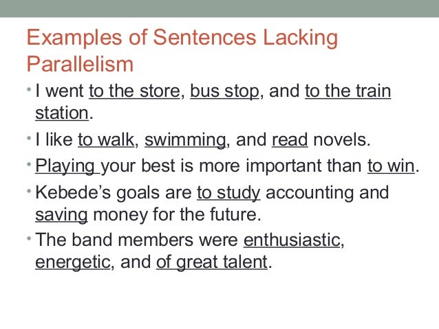 Common Sentence Faults or Errors and how to correct them