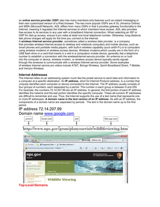 Common services of Internet .docx