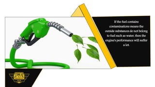 Common Signs of Bad Fuel in the Gas Tank | PPTX