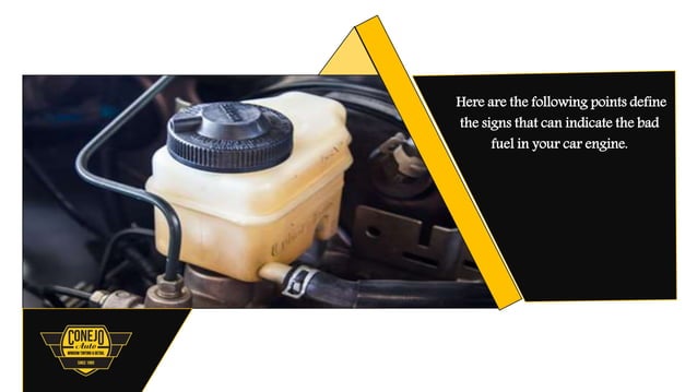 Common Signs of Bad Fuel in the Gas Tank | PPT
