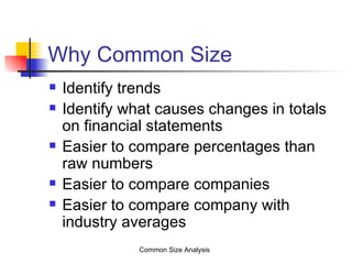 "Common Size Analysis" in Minneapolis 2011 | PPT | Business Accounting ...