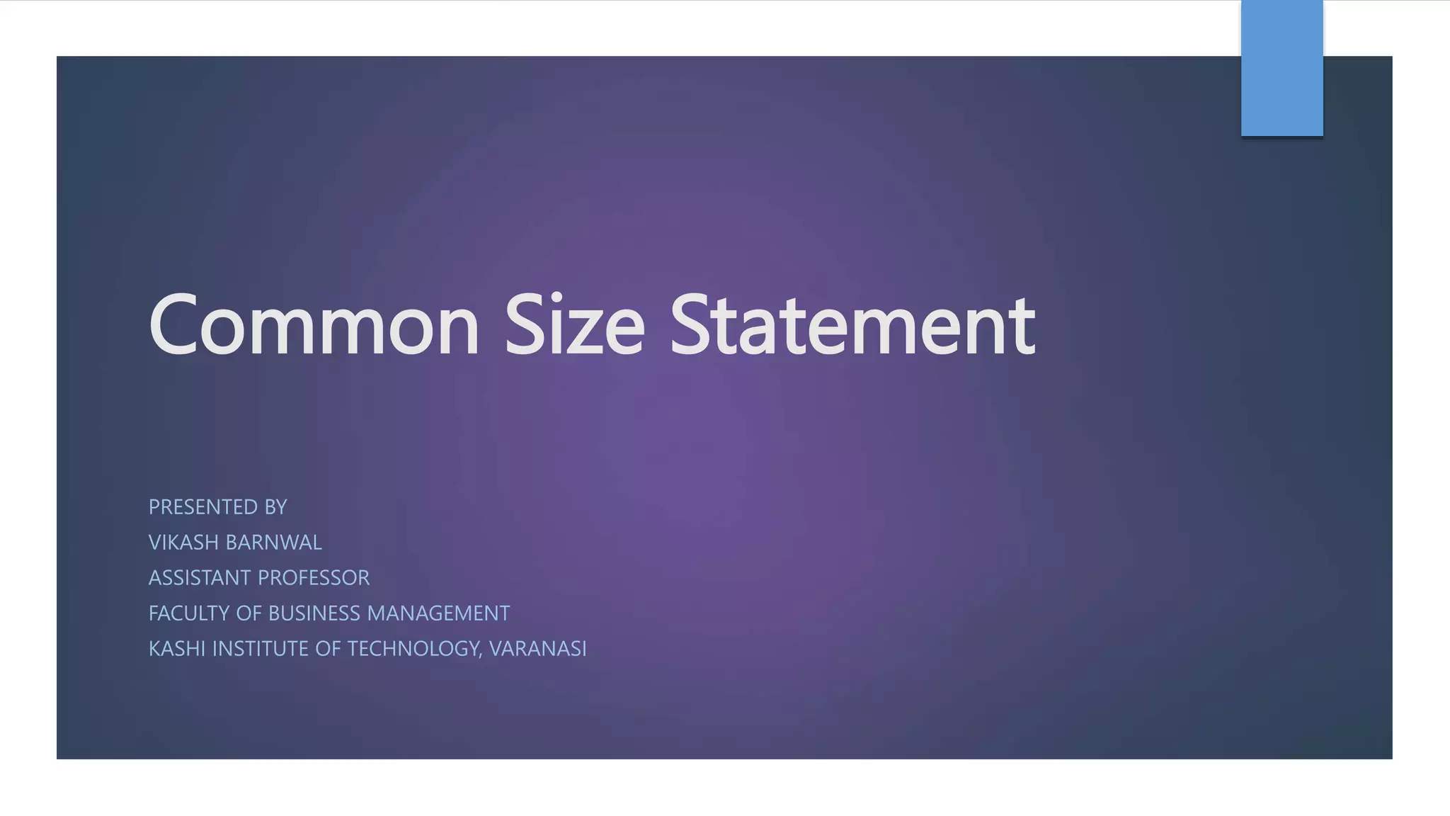 Common Size Statement.pptx