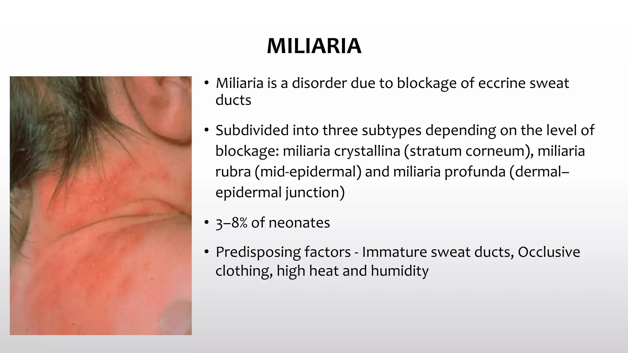 Common skin conditions in neonates | PPTX