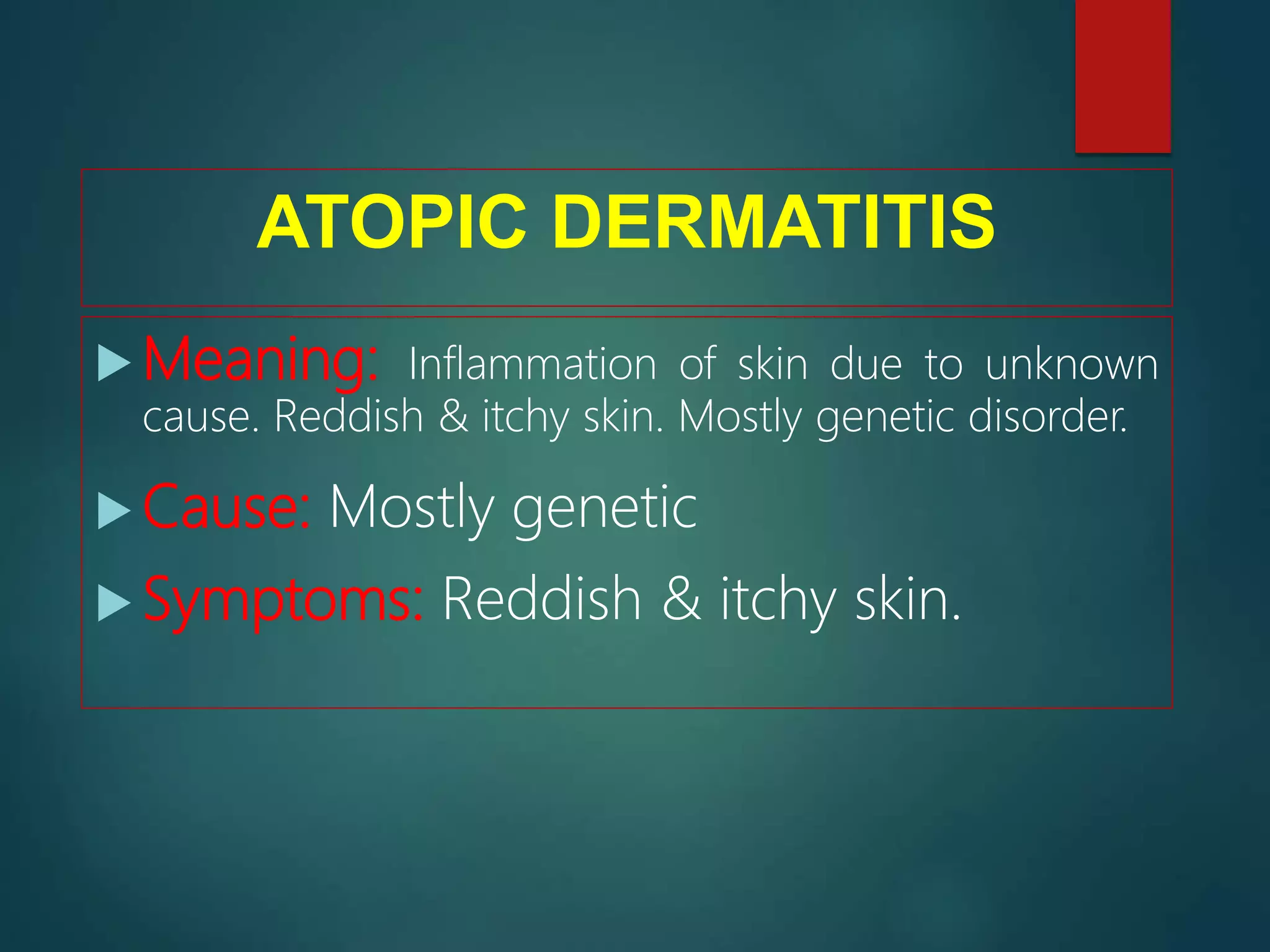 Common Skin Diseases | PPT
