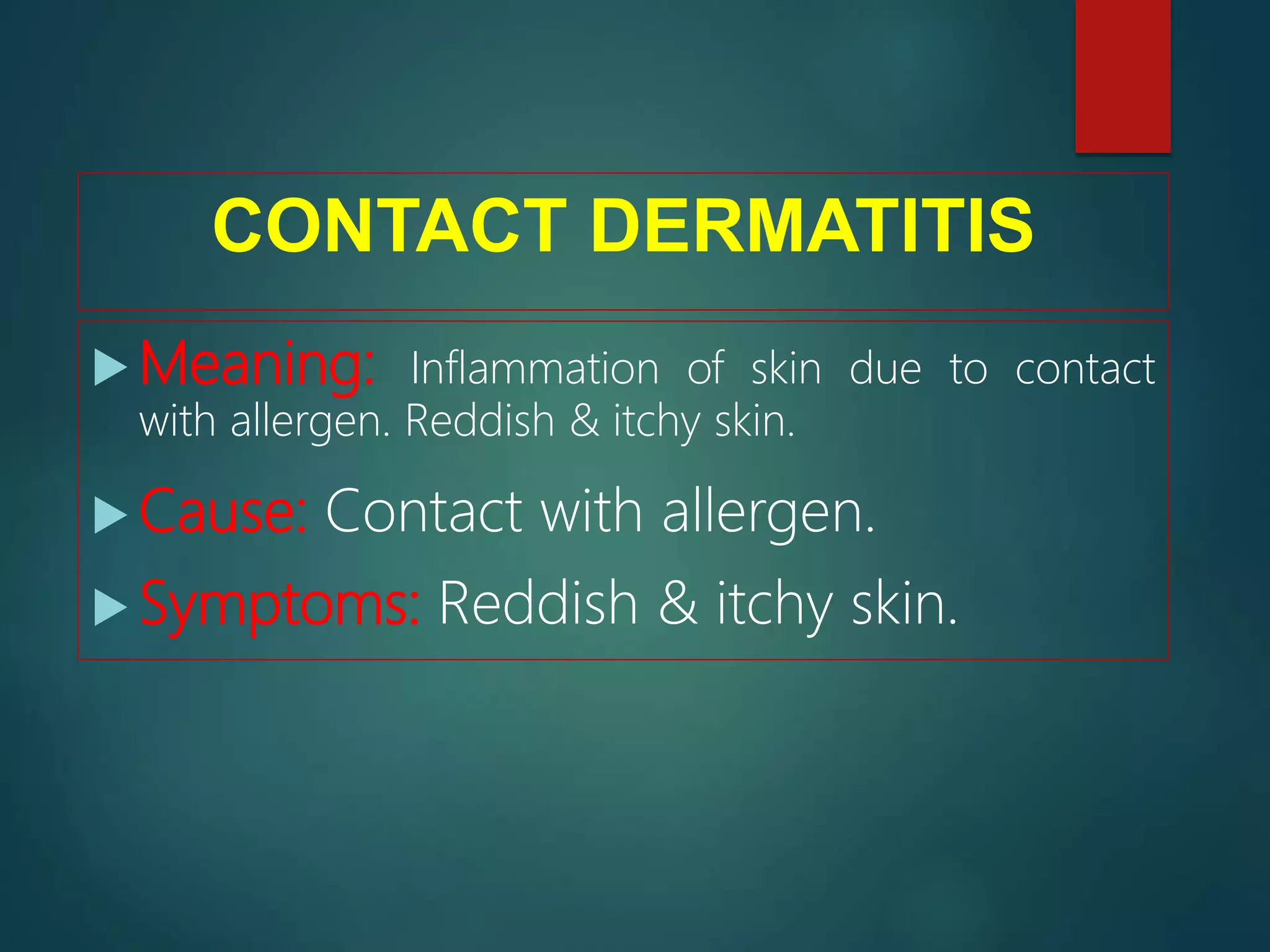 Common Skin Diseases | PPT