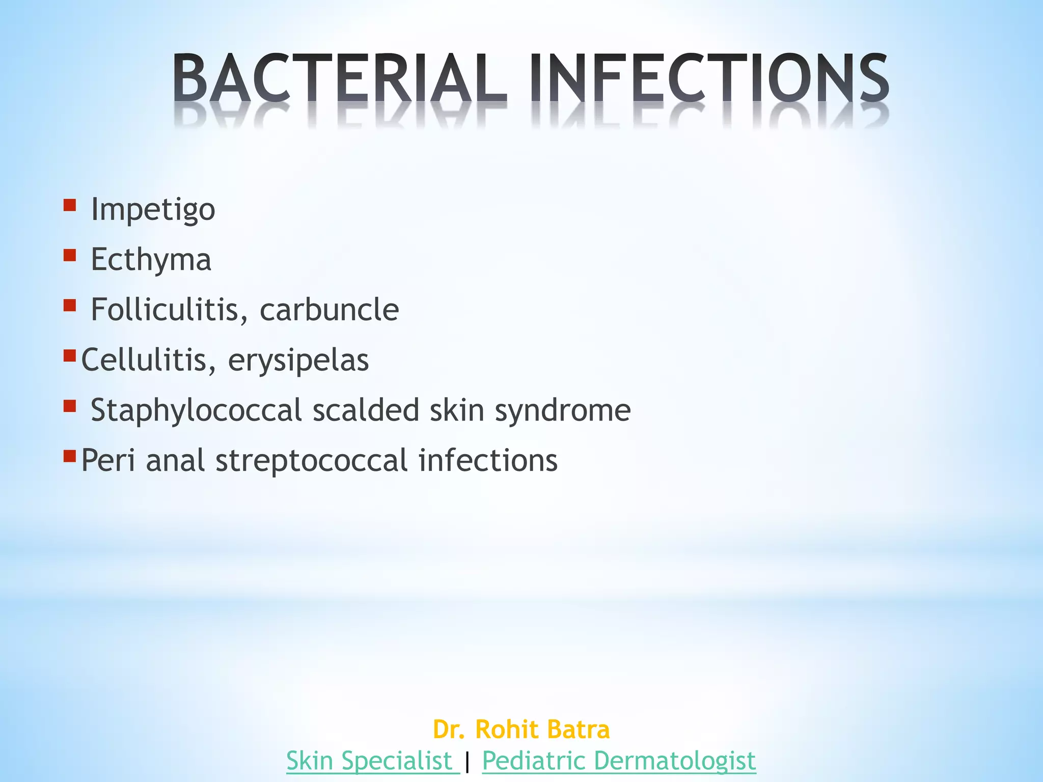 Common Skin Infections in Children | PPTX