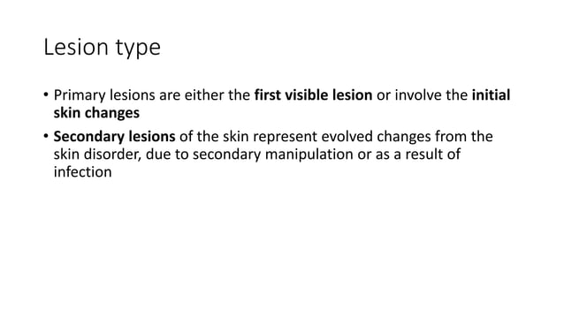 Common Skin Lesions in Pediatrics.pptx | Skin and Dermatology ...