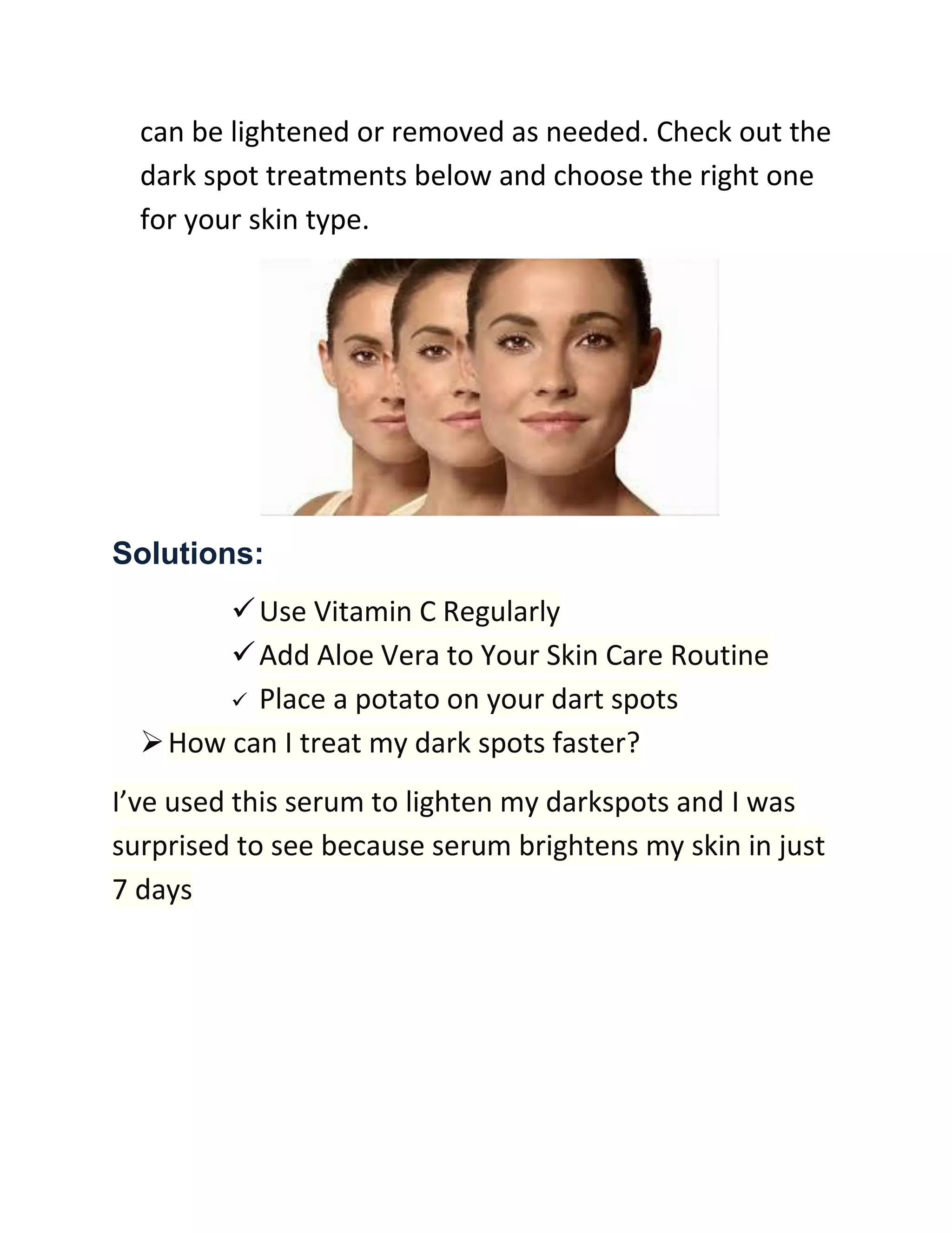 Common Skin Problems and their solutions for healthy skin.pdf