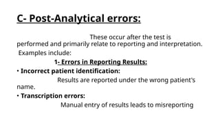 Common sources of errors in clinical lab.pptx