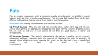 Common sources of various nutrients and special nutritional.pptx