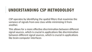 common spatial pattern of the brain.pptx