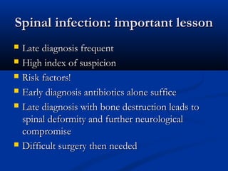 Common spinal problems for students | PPT