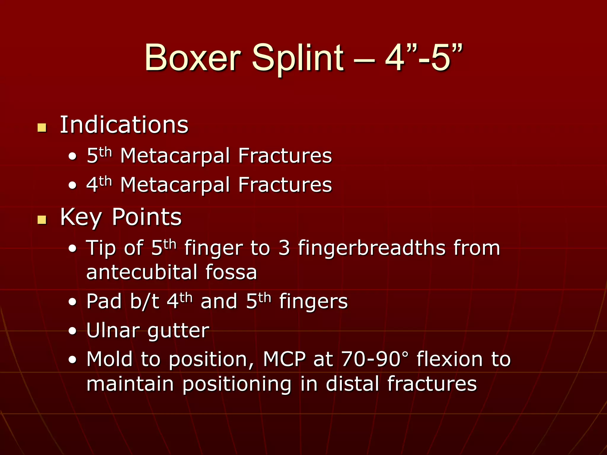 Common Splinting Techniques.ppt