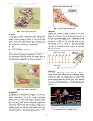 Common sports injuries | PDF