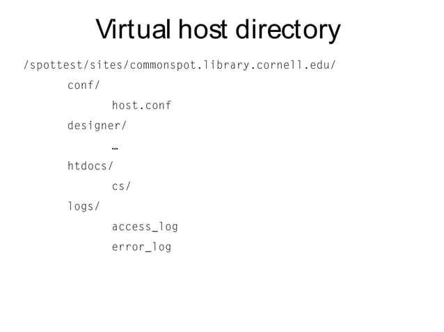 Commonspot installation at cornell university library | PPT