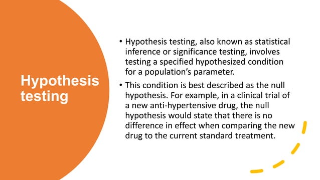 Common Statistical Tests And Applications In Epidemiological Literature Ppt