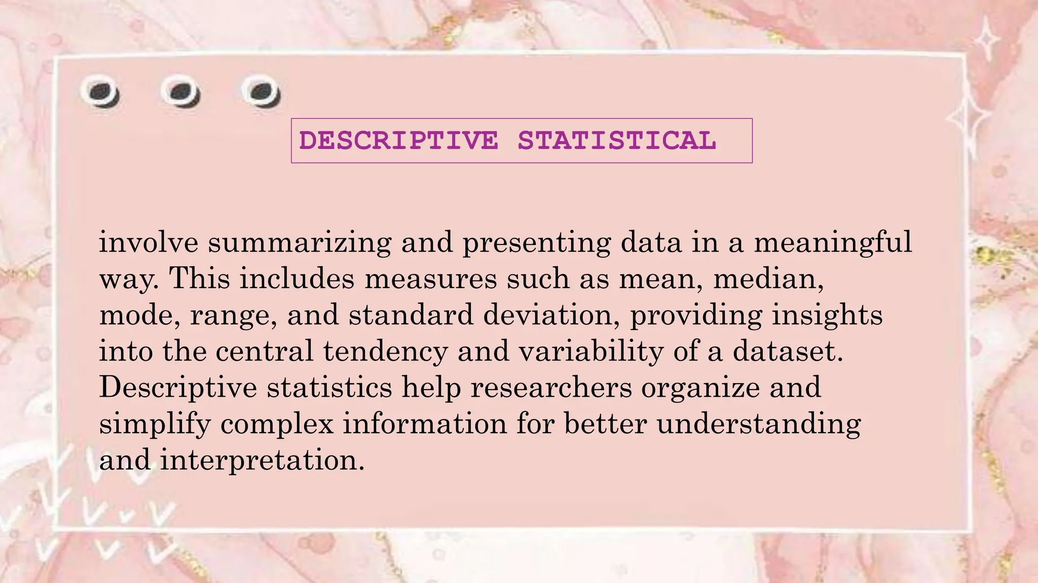 Common Statistical tools and guides test | PPT