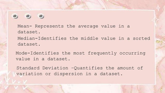 Common Statistical tools and guides test | PPT