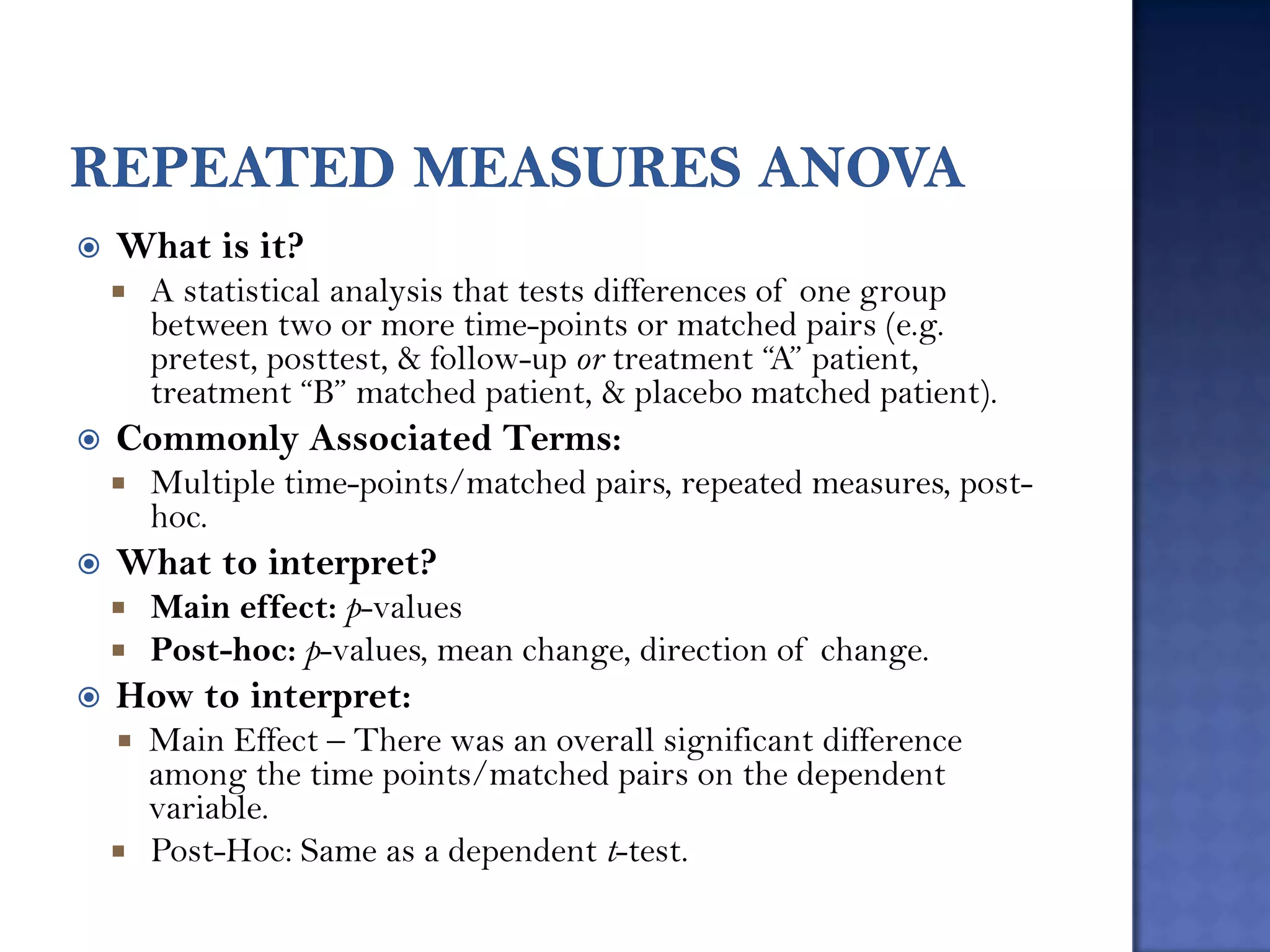 Commonly Used Statistics in Survey Research | PPTX