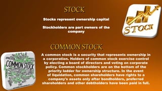 Common stock | PPTX
