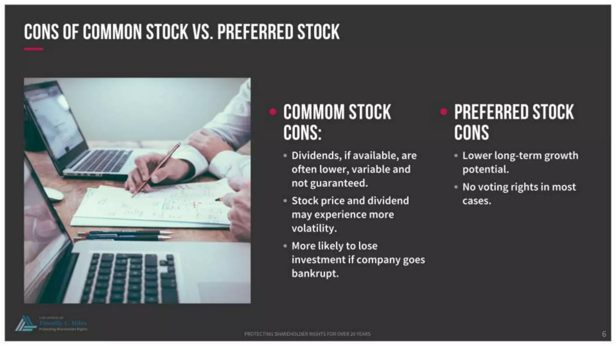 Common Stock vs. Preferred Stock | PPTX