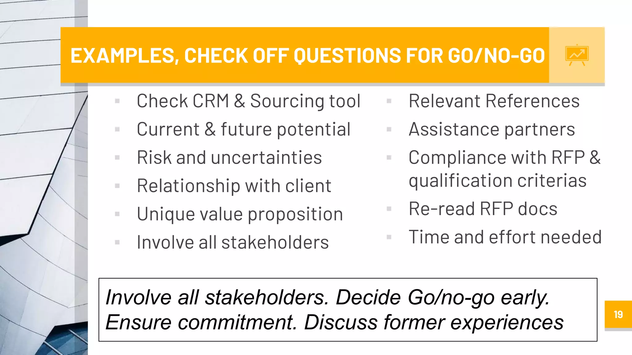 Common strategy, routines and compliance procedures for bid processes ...