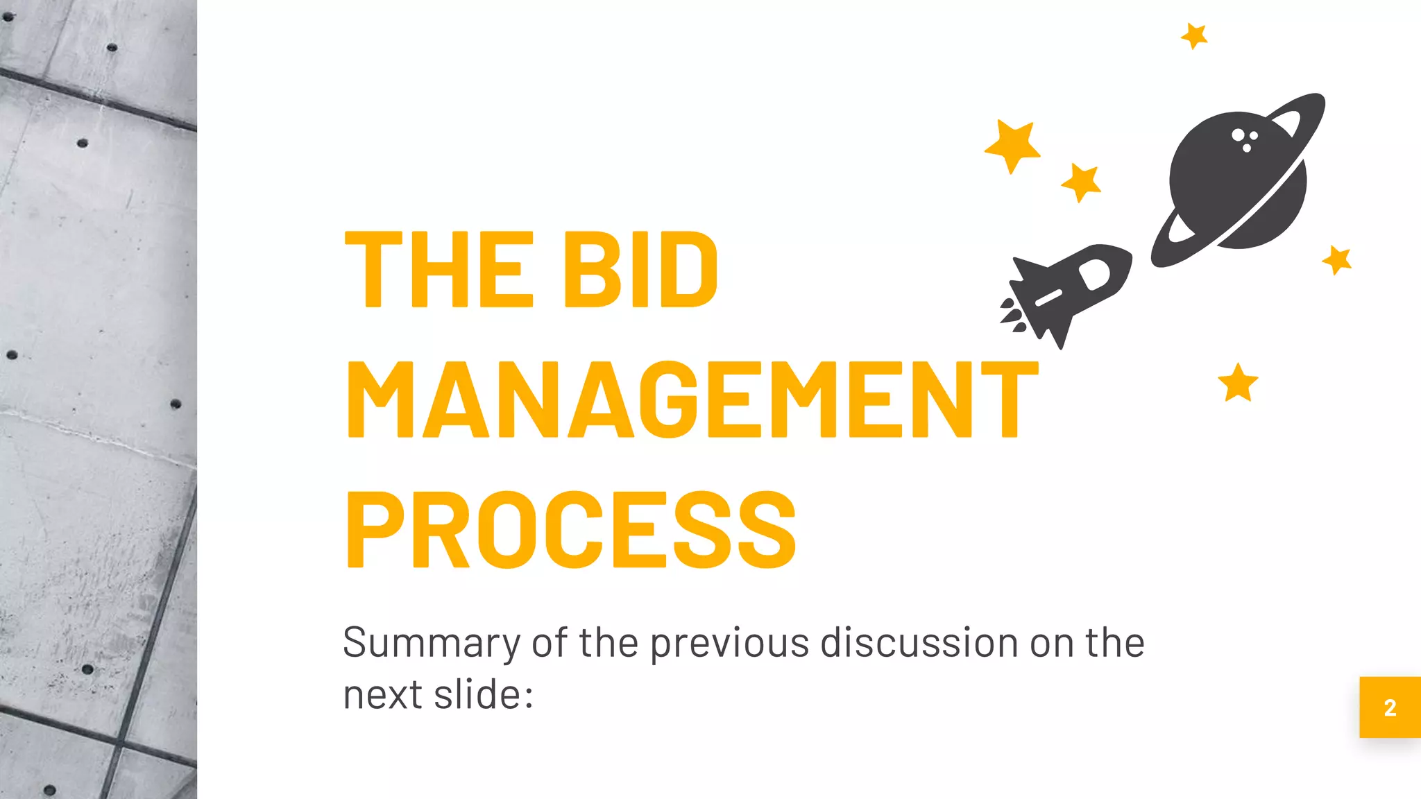 Common strategy, routines and compliance procedures for bid processes ...