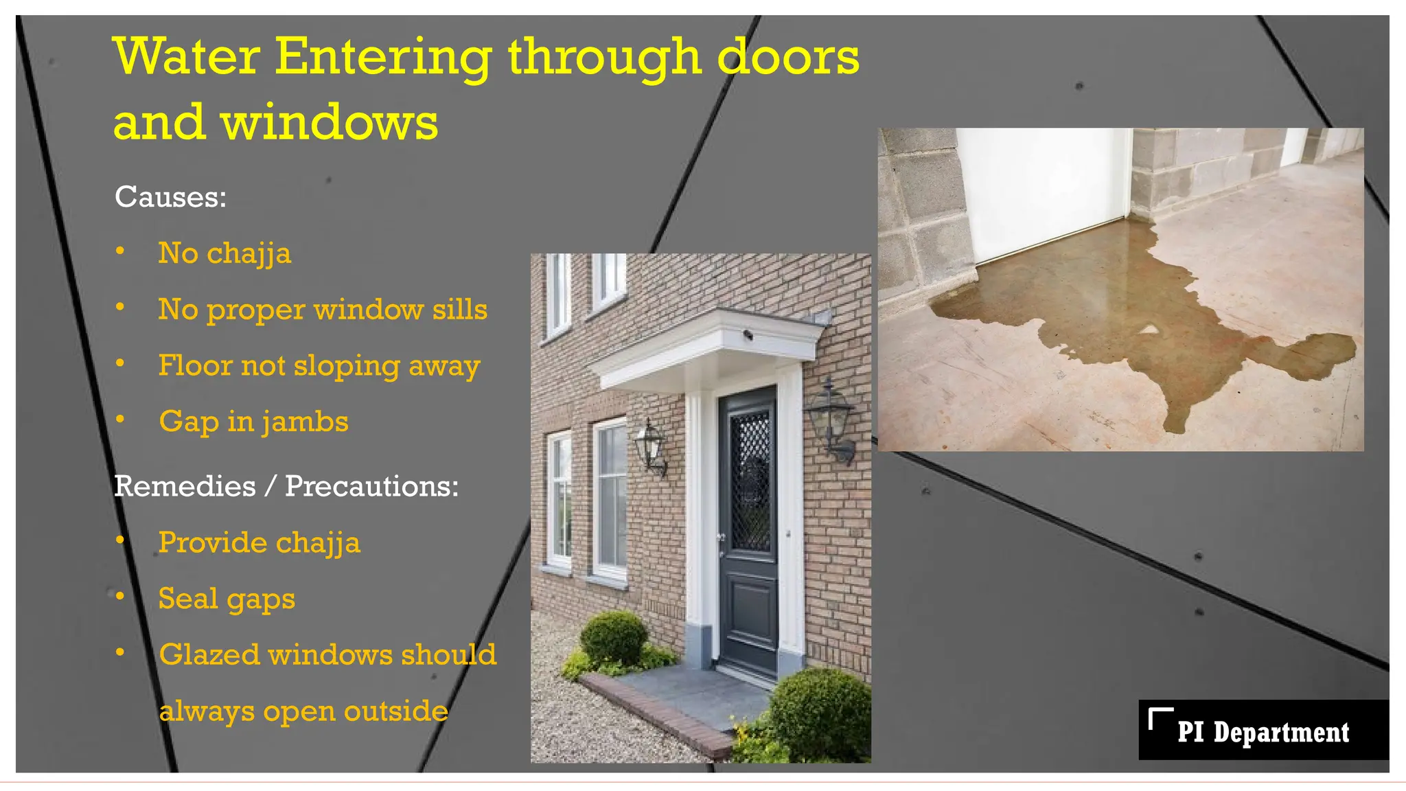 Common Structural Defects in building construction | PPTX