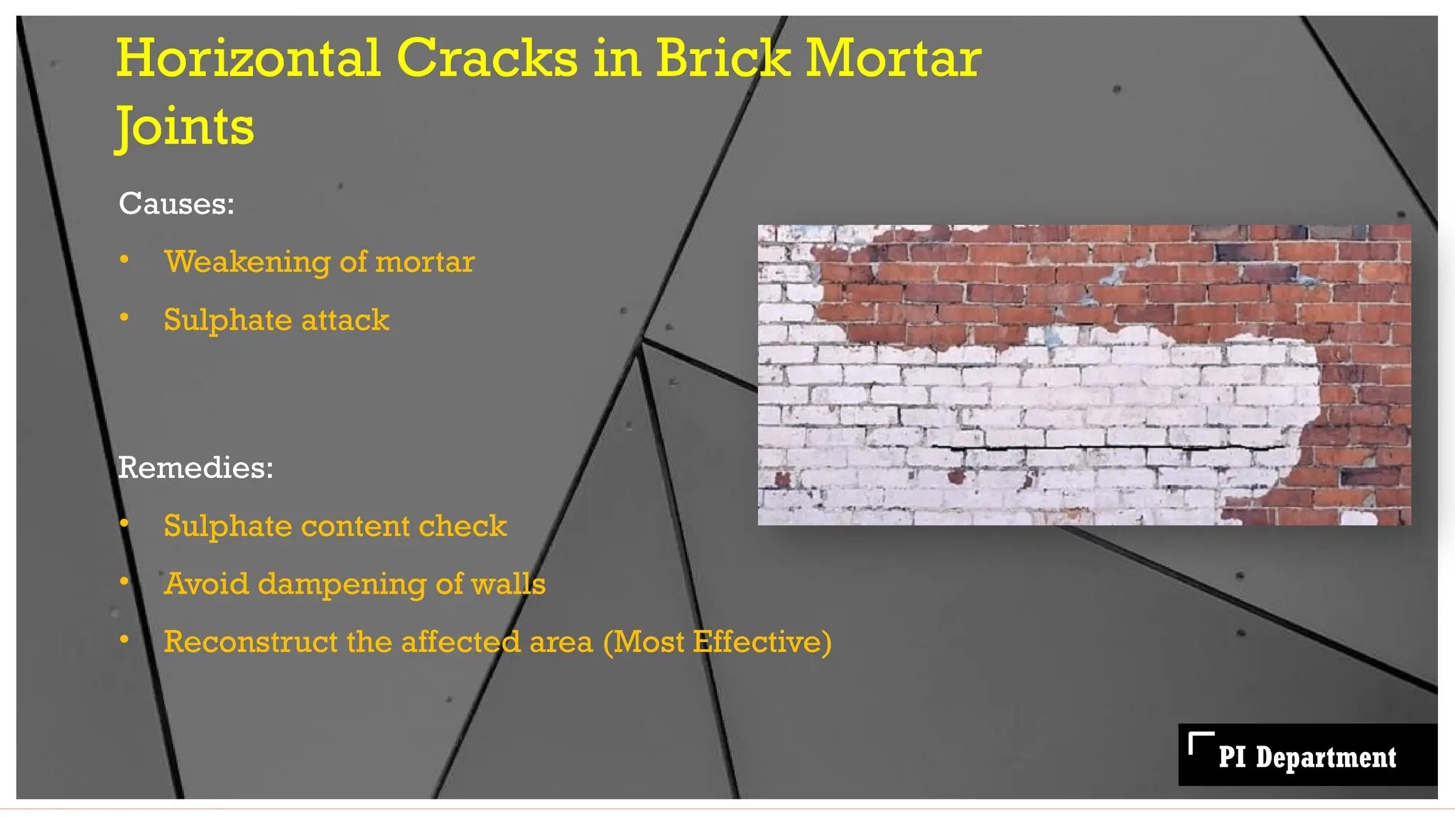 Common Structural Defects in building construction | PPTX