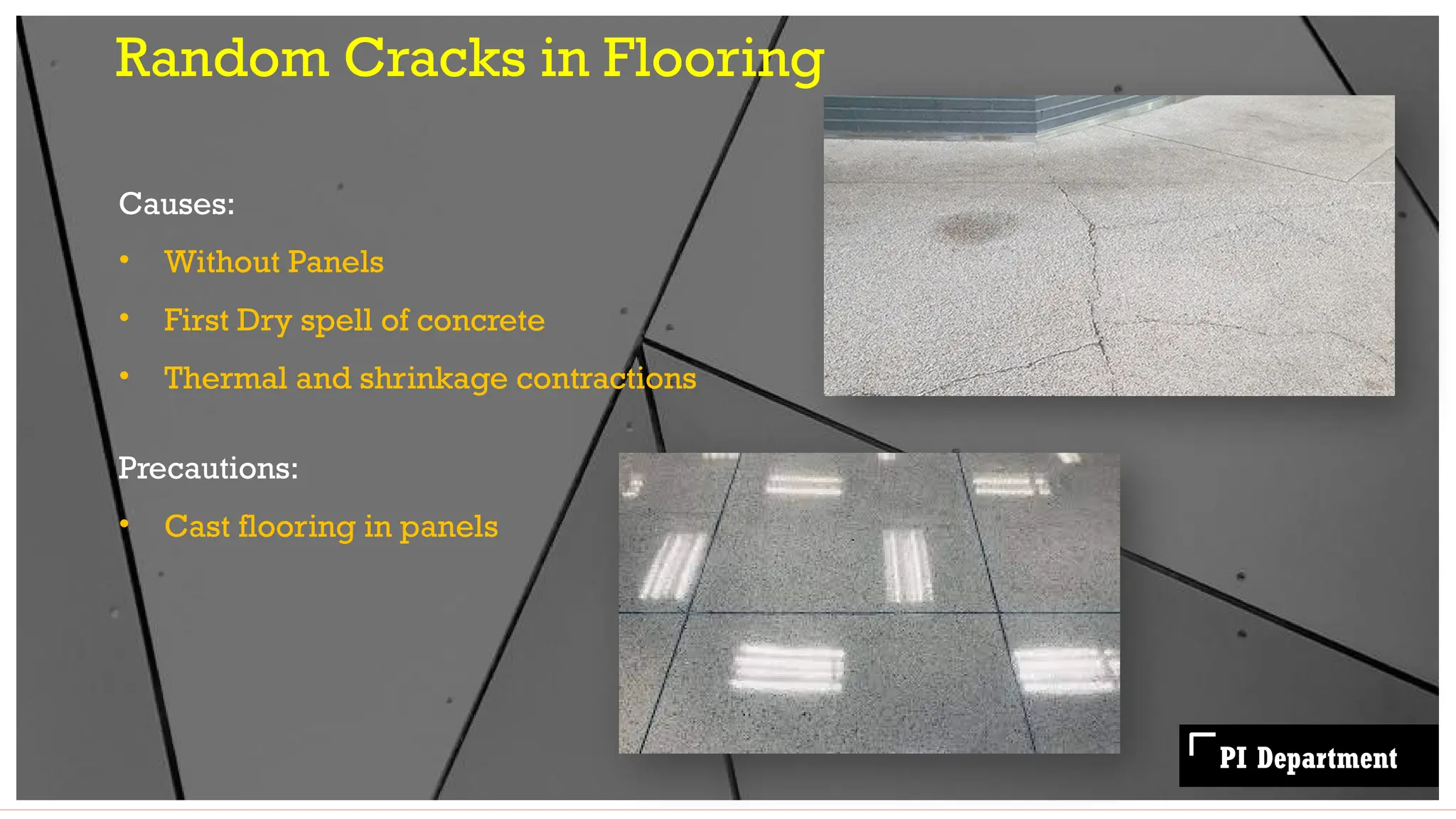 Common Structural Defects in building construction | PPTX