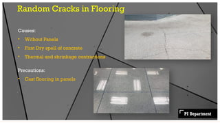Common Structural Defects in building construction | PPTX