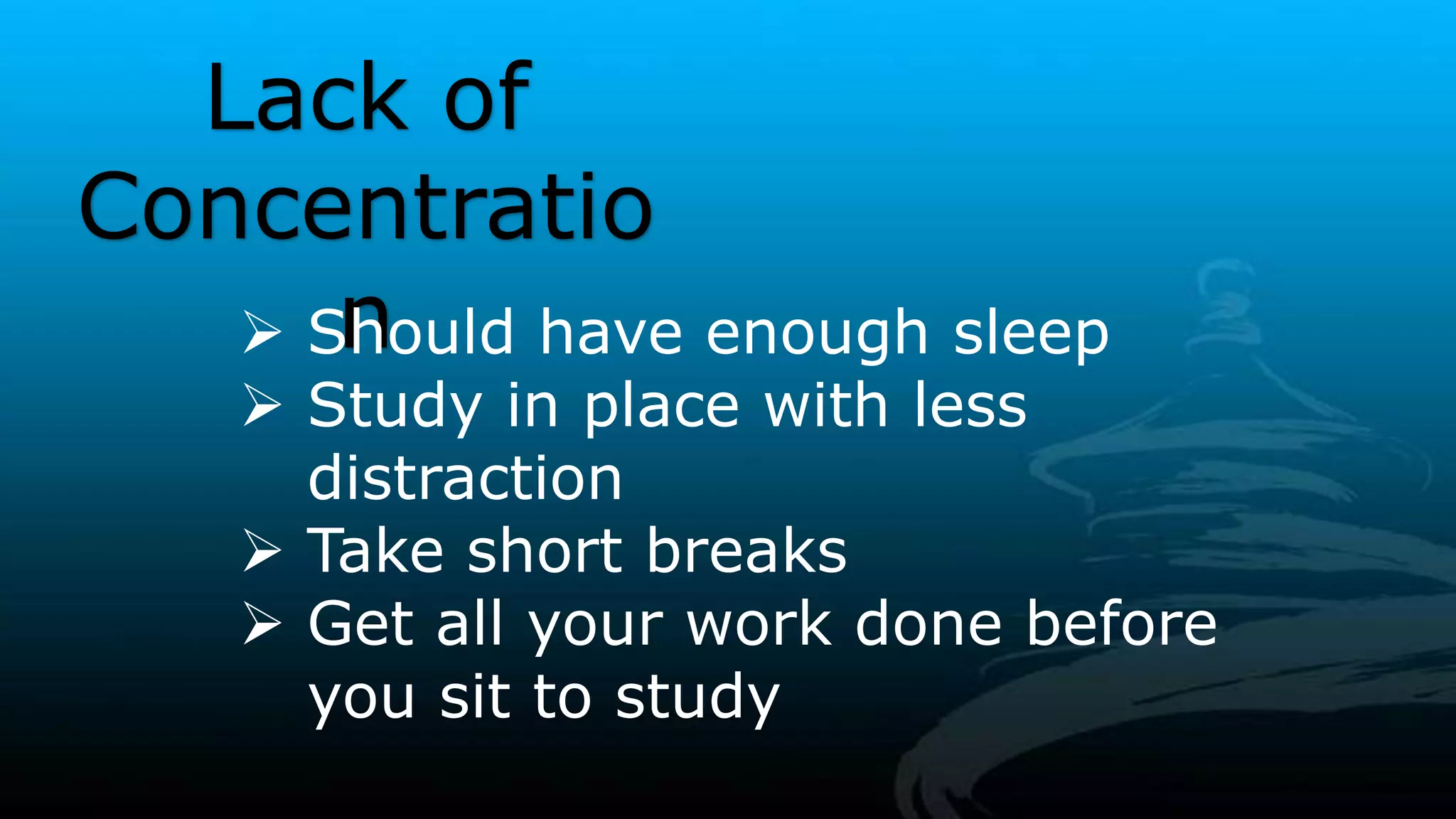 Common student problems | PPTX