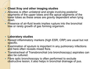 Common suppurative diseases of lung- Bronchiectasis...! | PPTX