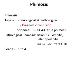 Common Surgical conditions in kids | PPTX