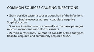 CommonSurgicalInfection.pptx in general surgery | PPT